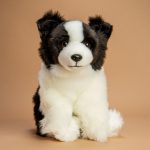 Large border collie soft toy store
