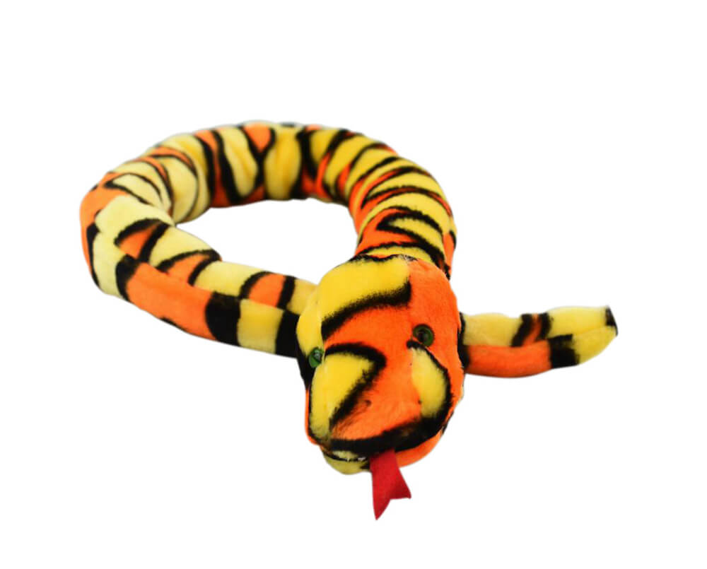 Slinky Yellow and Orange Snake Soft Toy | Snake Gift Idea