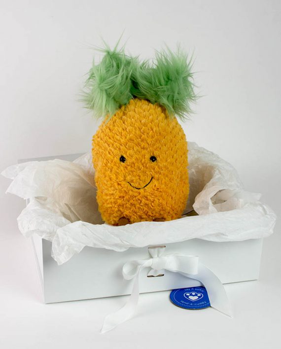 Jellycat Amusable Pineapple Cuddly Toy | Fruit Gift Idea