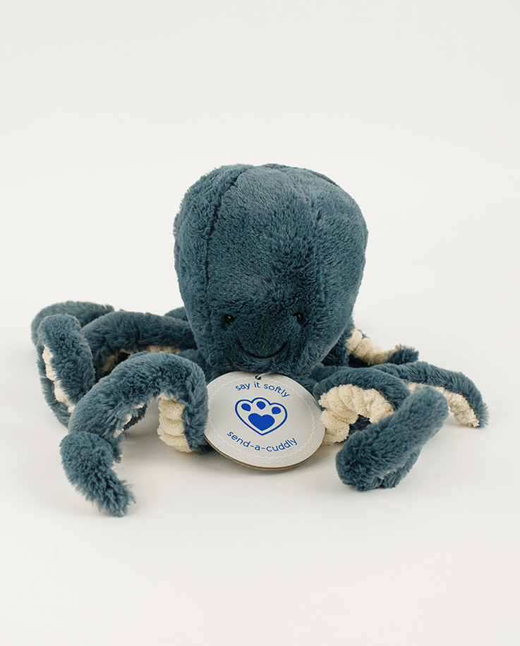 Jellycat Storm Octopus | Octopus Soft Toy Gift Idea | Send a Cuddly