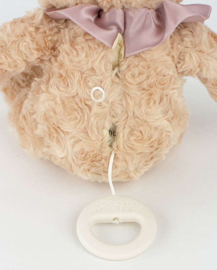 First Birthday Teddy Bear with Musical Box - Pink | Steiff Teddy Bear ...