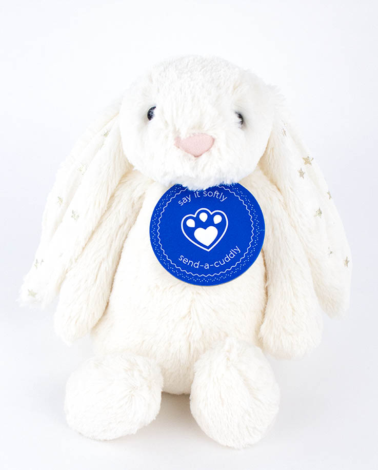 Jellycat Twinkle Bunny Gift | Bashful Twinkle Bunny from Send a Cuddly