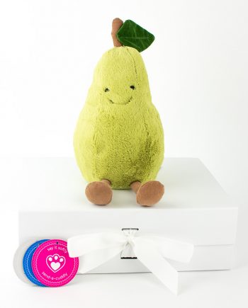 Jellycat Amuseable Pear Soft Toy | Soft Toy Pear sent with your message