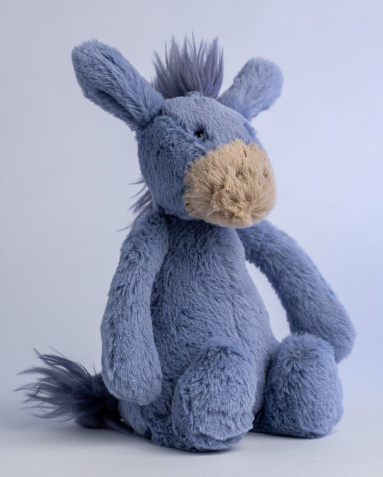 Jellycat Bashful Donkey Gift | Hee haw! Perfect Present for donkey lovers.