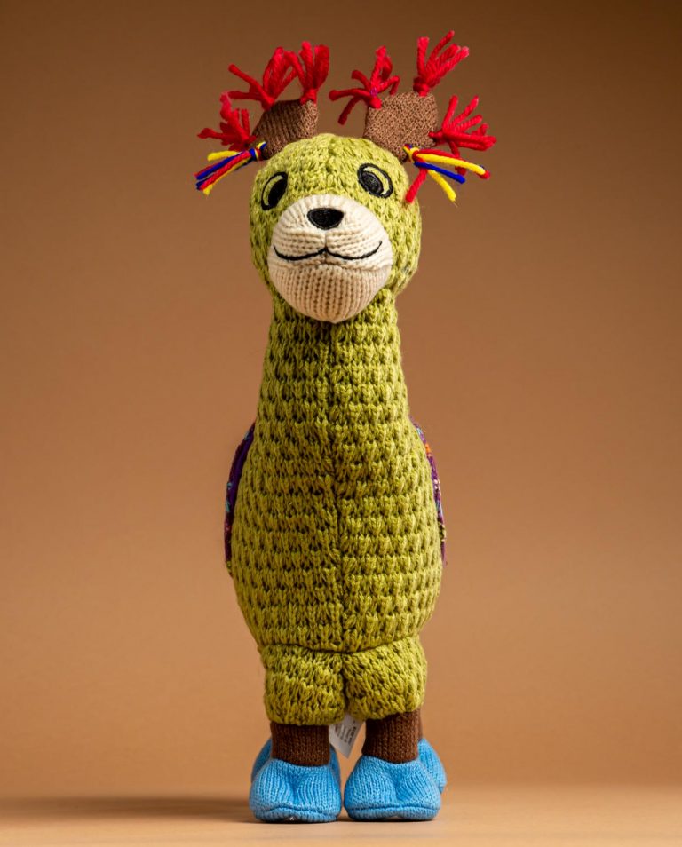 Knitted Llama Gift | Llama Soft Toy Teddy bear | Send a Cuddly