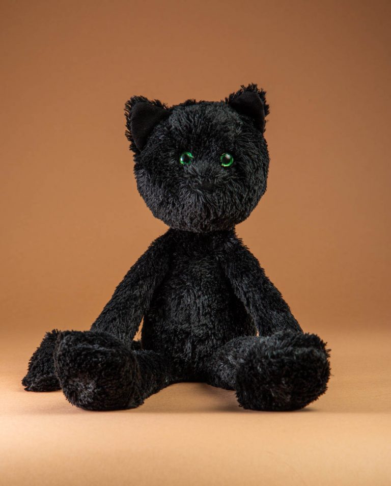 Jellycat Casper Cat Soft Toy | Black Cat Gift Idea | Send a Cuddly