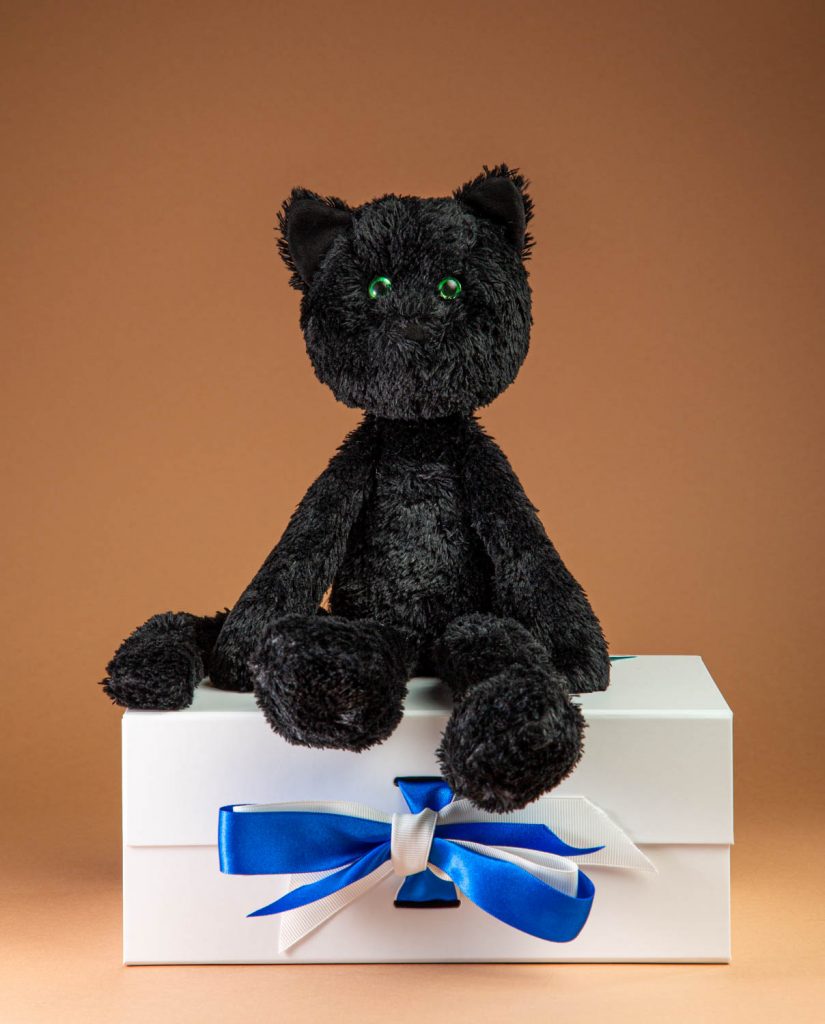 Jellycat Casper Cat Soft Toy | Black Cat Gift Idea | Send a Cuddly