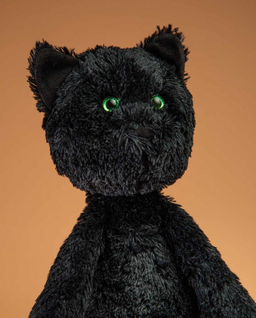 Jellycat Casper Cat Soft Toy | Black Cat Gift Idea | Send a Cuddly