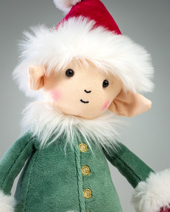Jellycat Leffy Elf | Delivered Elf Soft Toy | Christmas Gift Delivery