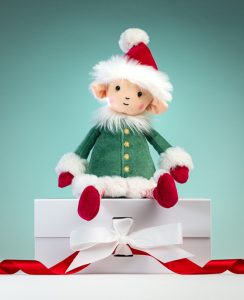 Jellycat Leffy Elf | Delivered Elf Soft Toy | Christmas Gift Delivery