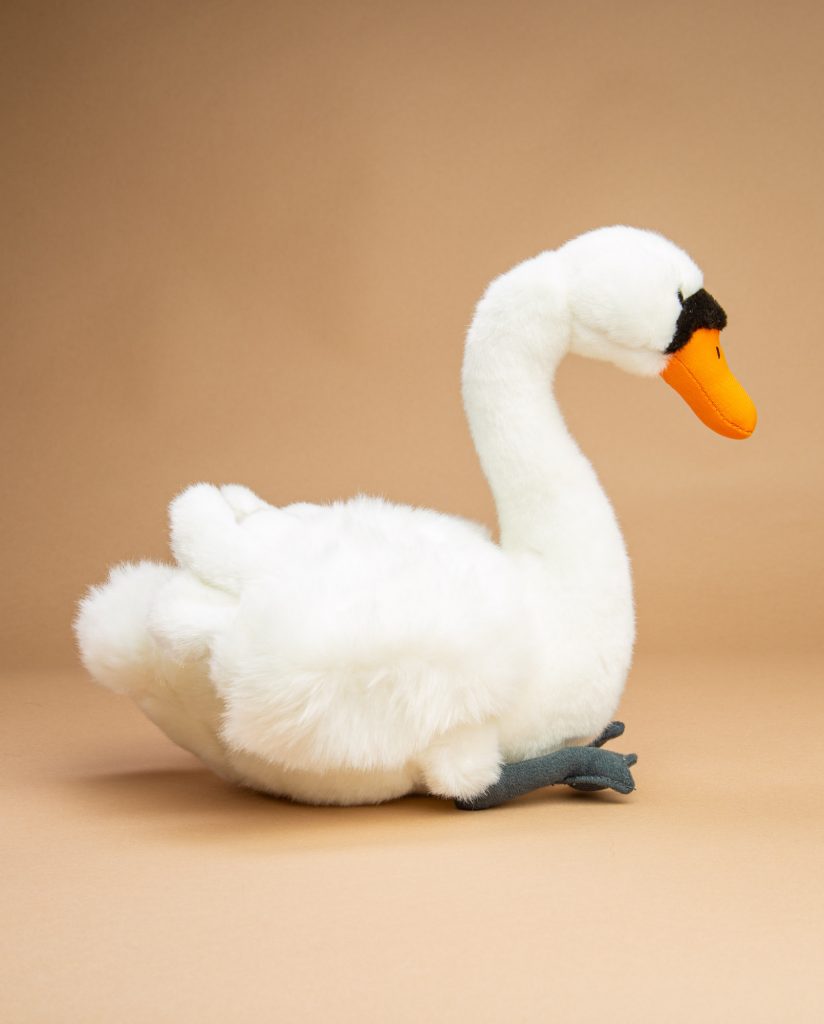 Swan Soft Toy |Swan Present |Gift box & message.Send a Cuddly