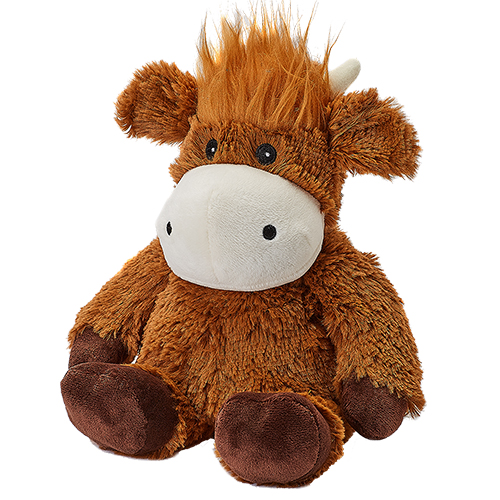 Warmies Highland Cow | Soothing, Warm, Comforting | Heat and Cuddle