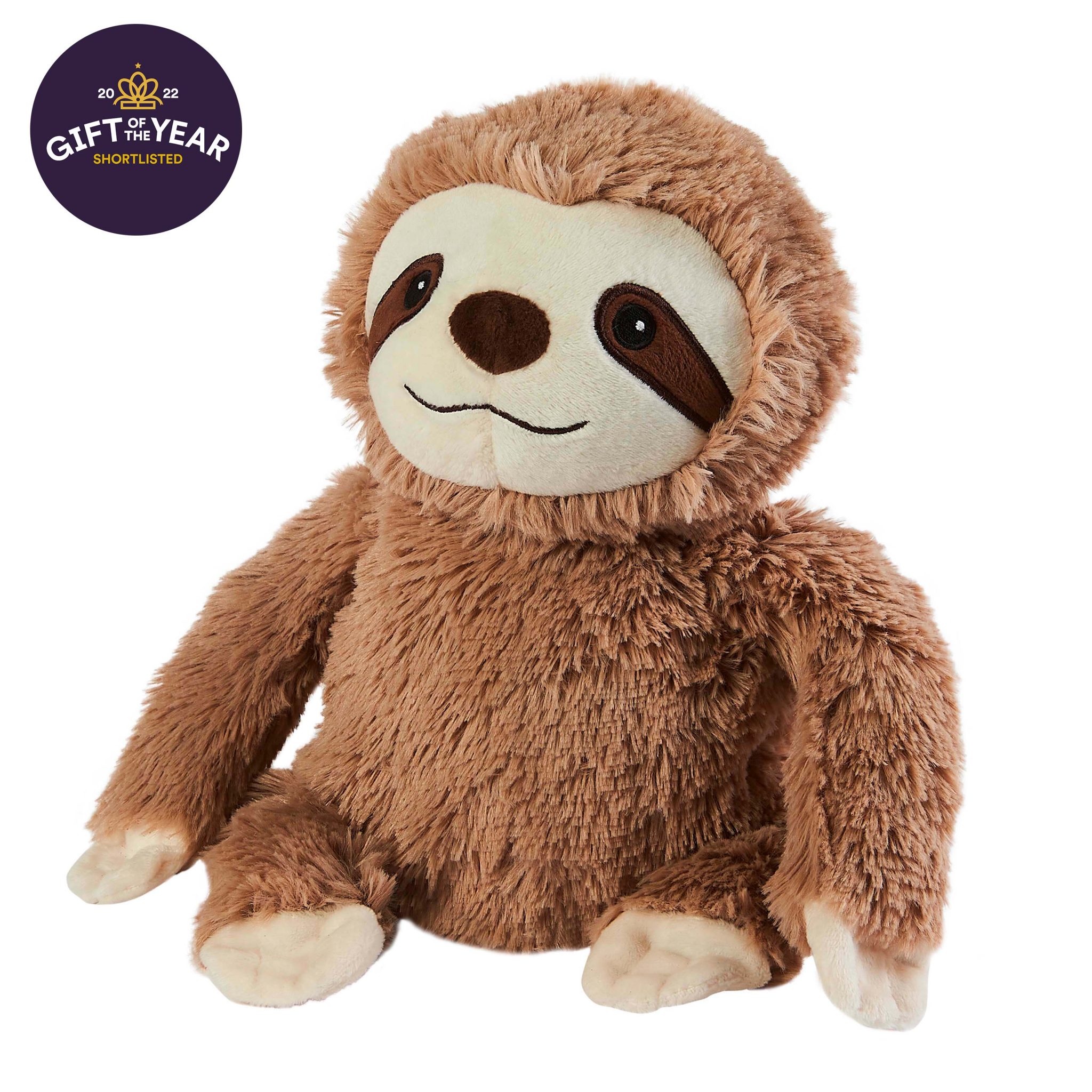 Warmies Sloth | Soothing, Warm, Comforting | Heat up and Cuddle up.
