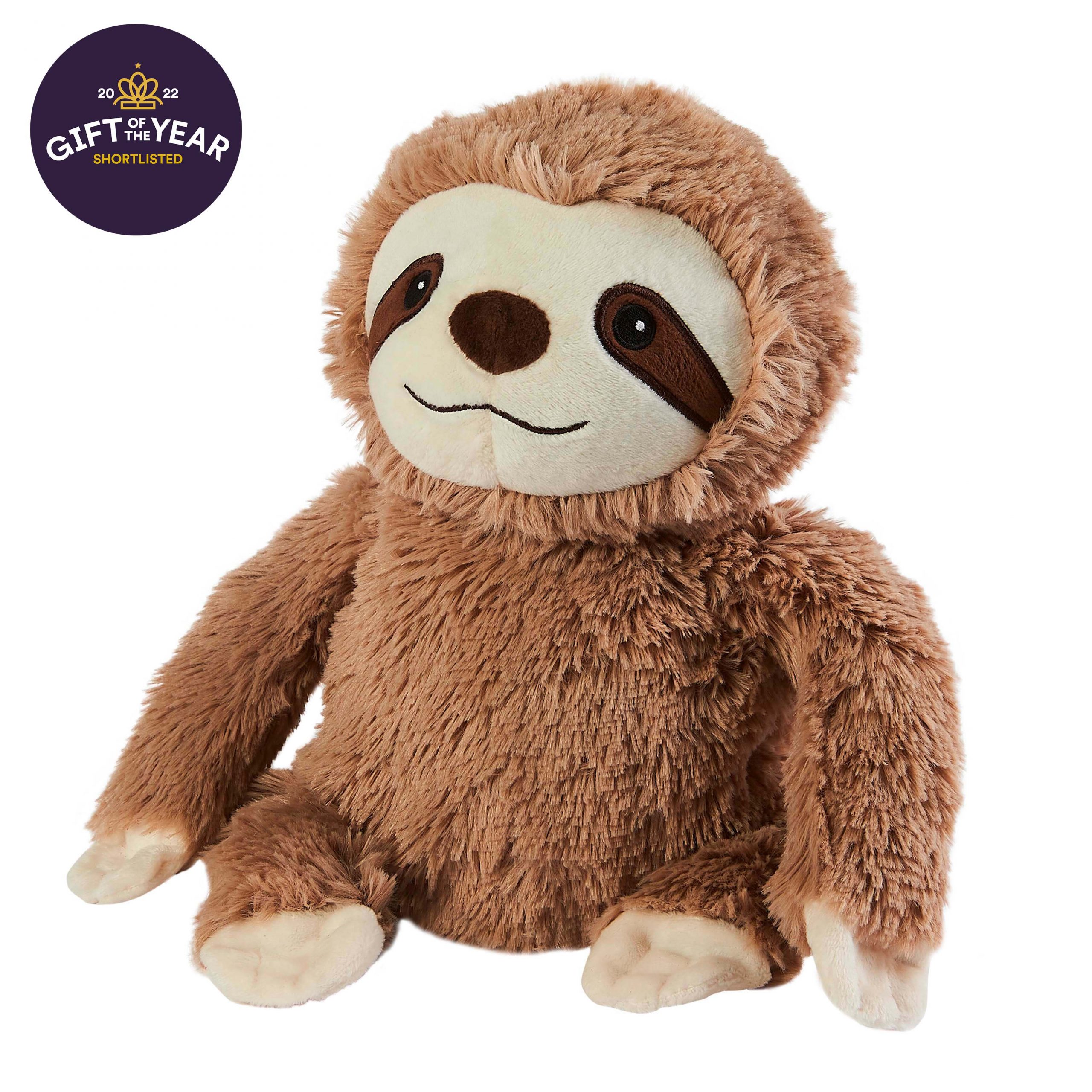 Warmies Sloth | Soothing, Warm, Comforting | Heat up and Cuddle up.