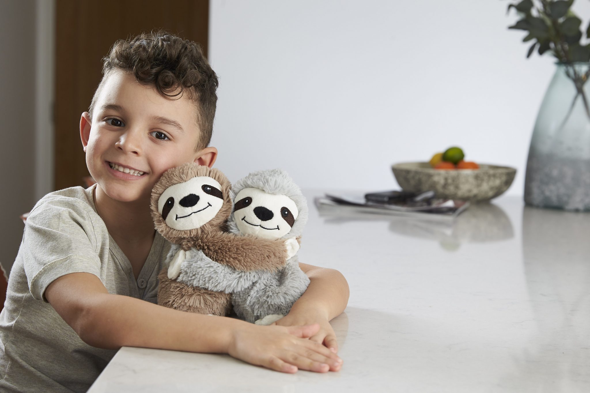 Warmies Heatable Hugging Sloths | Get Well gift | Send a Cuddly