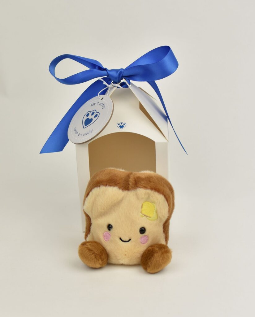 Buttery Toast soft toy gift | Send Quirky Cuddles! | Send A Cuddly