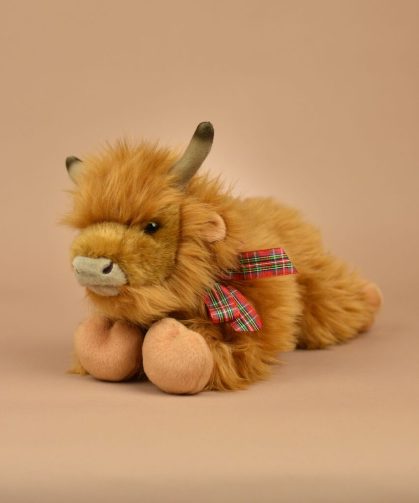 Hollie Highland Cow Cuddly| Scottish Soft Toy Gift | Send a Cuddly