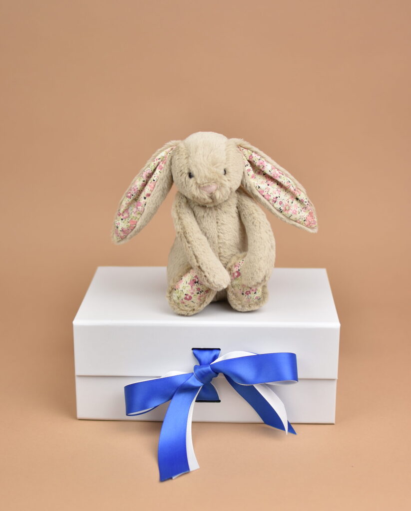 Cuddly Jellycat Bunny Gift | Blossom Beige Bunny- Send a Cuddly