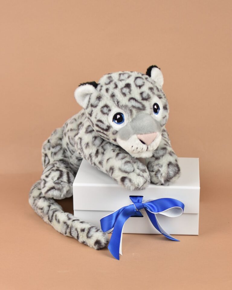 Lovable Large Snow Leopard | Snow Leopard Soft Toy Gift | Send A Cuddly